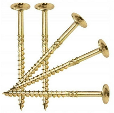 Premium Torx Wafer Head Wood Screws Length: 120mm Self Tapping for ...