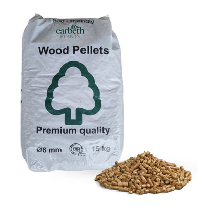 Premium Wood Pellets 15kg Bag - Eco Friendly Cooking Pellets - High ...