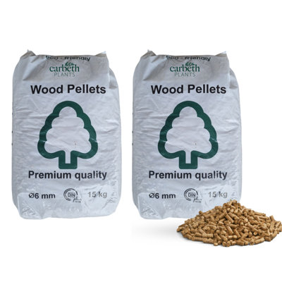 Premium Wood Pellets 30kg Bag - Eco Friendly Cooking Pellets - High ...