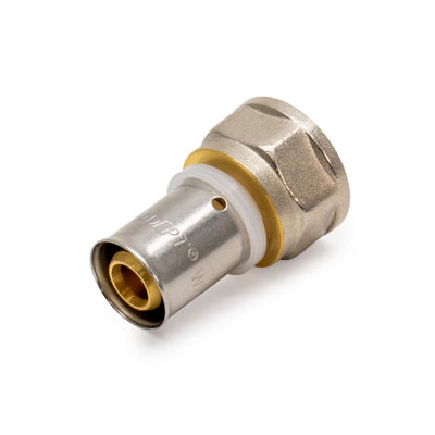 Press Female Adapter MLCP WRAS Approved Fittings - 25mm x 1" - Pack of 10