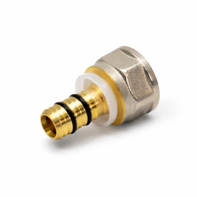 Press Female Adapter MLCP WRAS Approved Fittings - 25mm x 1" - Pack of 10