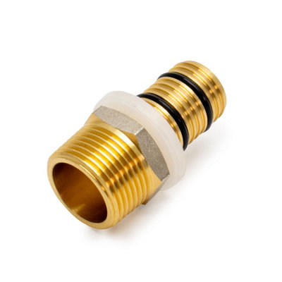 Press Male Adapter MLCP WRAS Approved Fittings - 20mm x 1/2" - Pack of 10