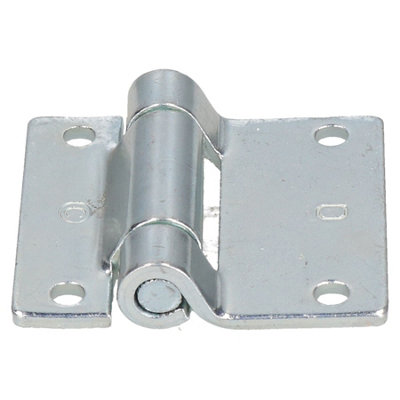 Pressed Steel Hinge Heavy Duty 65x73mm Industrial Door Hatch Locker 2PK