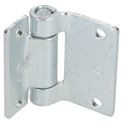 Pressed Steel Hinge Heavy Duty 65x73mm Industrial Door Hatch Locker 2PK