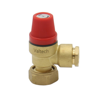 Pressure Relief Valve 6 Bar with Loose Nut Connection