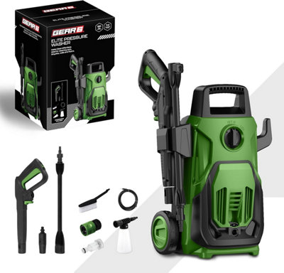 Pressure Washer 1600W Portable Jet Spray Electric with Hose Reel 120 ...