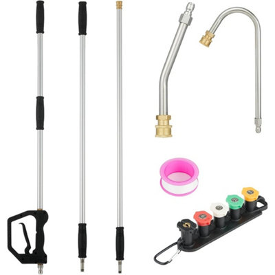 Pressure Washer Gun Extension Rod High Pressure Washer Extension Wand Set