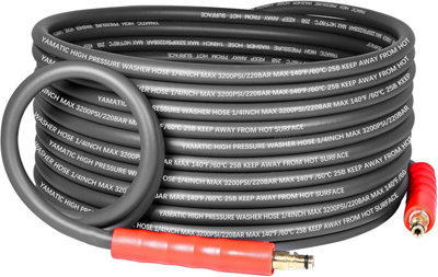 Pressure Washer Hose 33FT/10M, Click Type Plug 1/4 Quick Connect for ...