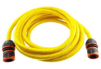 Pressure washer hose connection kit from washer to tap 5 meters of 30 bar hose and