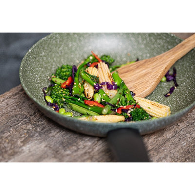 Prestige Eco Green Round Aluminium Induction Suitable Plant Based Non ...