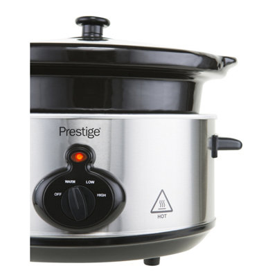 Prestige Silver Steel Programmable Slow Cooker Cooking Equipment with ...