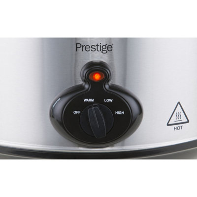 Prestige Silver Steel Programmable Slow Cooker Cooking Equipment with ...