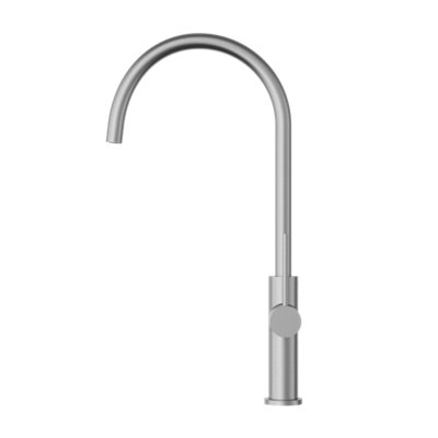Prestige SLIM Kitchen Mixer Tap Brushed Stainless Steel Inox Swivel ...