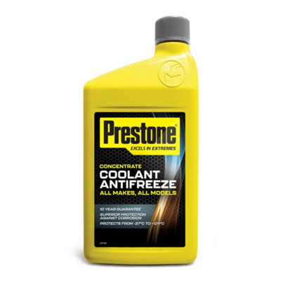Prestone Concentrated Universal Anti Freeze Coolant Mixes With Any ...