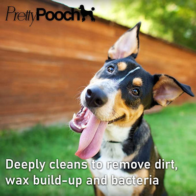 Pretty Pooch Dog Ear Cleaner - Cleans and Helps Reduce Itching & Head ...