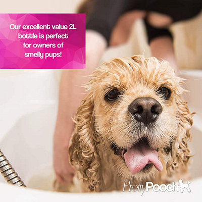 Pretty Pooch Fox Poo Dog Shampoo & Conditioner for Smelly Dogs - 4 ...