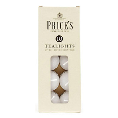 Prices Tealights 4.5hr 10pk One Colour (One Size)