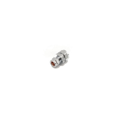 Prima Plus Chrome Compression Reducing Coupling 15 x 10mm