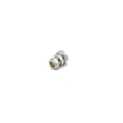 Buy Prima Plus Chrome Compression Reducing Coupling 22 x 15mm at B&Q