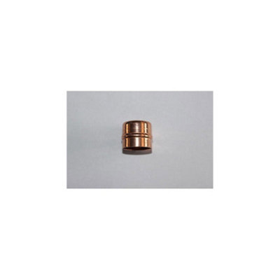 Prima Plus Solder Ring End Cap 28mm | DIY at B&Q