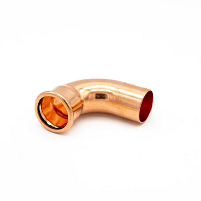 PrimaPress Pressfit 90 Degree Street Elbow 42mm at B&Q