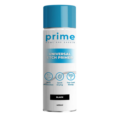 Prime Universal Etch Primer Black Paint 400ml - Primer For Aluminium ...