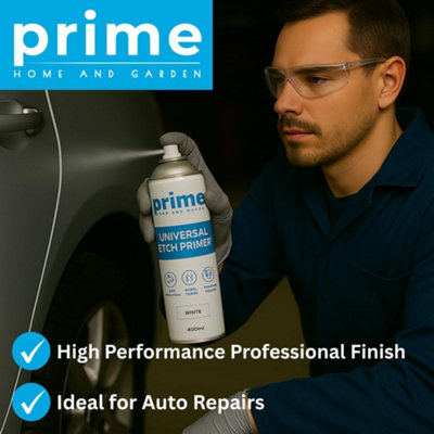Prime Universal Etch Primer Black Paint 400ml - Primer For Aluminium ...
