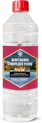 Primes DIY Premium Bioethanol Fireplace Fuel, Clean-burning, high ...