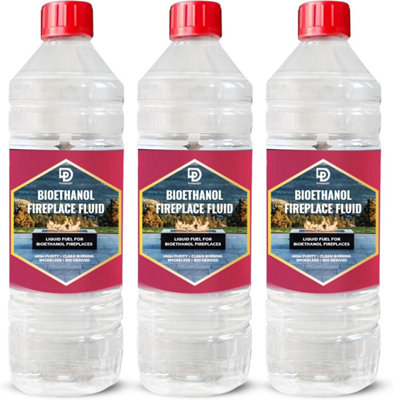 Primes DIY Premium Bioethanol Fireplace Fuel, Clean-burning, high ...
