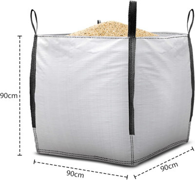 Primes DIY PREMIUM GRADE 1 Ton FIBC Bulk Jumbo Bags, Industrial Woven ...