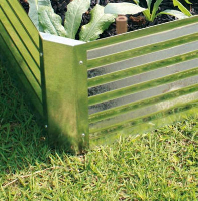 Primrose 324 Litres Galvanised Steel Raised Garden Bed 120cm x 90cm