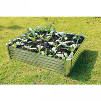 Primrose 324 Litres Galvanised Steel Raised Garden Bed 120cm x 90cm