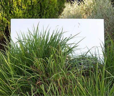 Primrose Acrylic Non Shatter Outdoor Wall Mounted Rectangular Silver ...