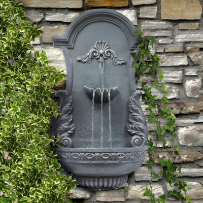 Primrose Angel Wings Wall Fountain H83cm | DIY at B&Q