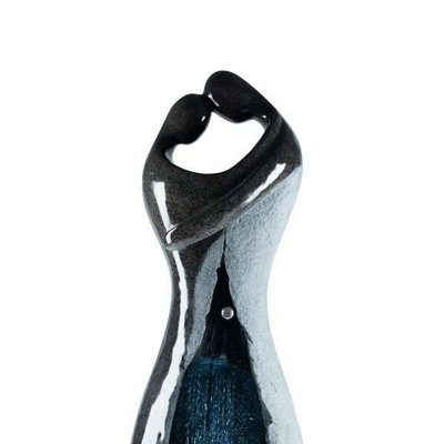 Primrose Couple Rain Effect Water Feature with LED Light H115cm