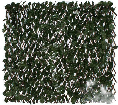 Primrose Extendable Artificial English Ivy Screen Garden Fencing ...