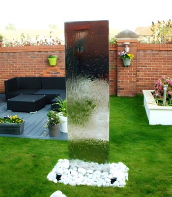 Primrose Garden Water Feature Vertical Wall Double Sided with Plastic ...
