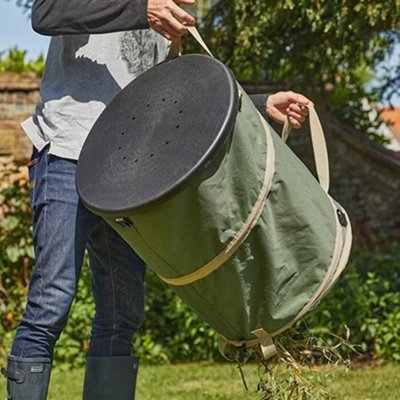 Primrose Large Collapsible Pop Up Garden Waste Bin 100L | DIY at B&Q