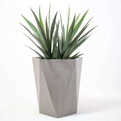 Primrose Large Tavolino Patina Ceramic Flared Planter Outdoor Plant Pot ...