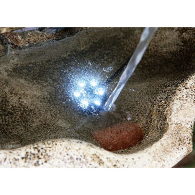 Primrose Majestic Lion Water Feature with Lights H100cm