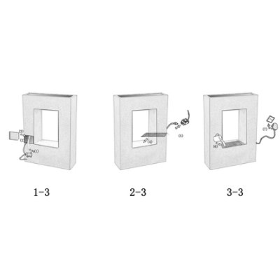 Primrose Milano Rain Water Feature Planter with Lights H77cm