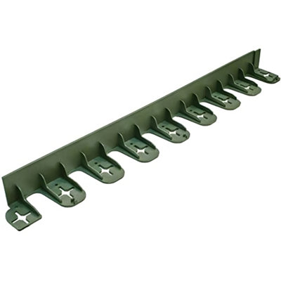 Primrose Pack of 30 Flexible Garden Edging Lawn Edge Border in Green 22.5m