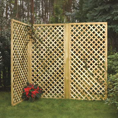 Primrose Premier Wall Trellis Privacy Panel Garden Screening Sheet 1.83m x 1.2m