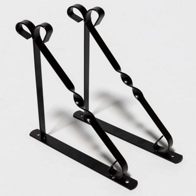 Buy Primrose Simple Hanging Basket Bracket Hook Wall Hanging Brackets ...