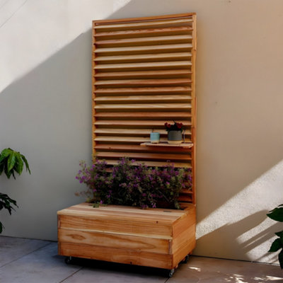 Primrose Smarter Storage Bench Venetian Trellis Furniture Seat Raised ...