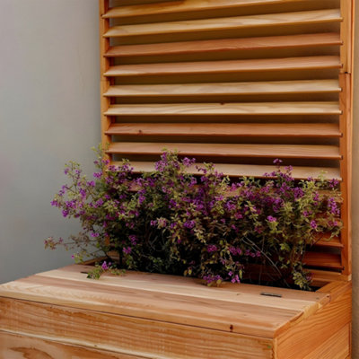 Primrose Smarter Storage Bench Venetian Trellis Furniture Seat Raised ...