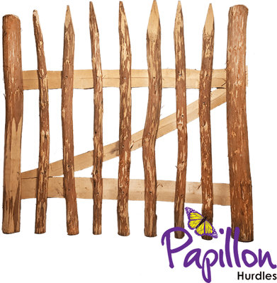 Primrose Split Hazel Garden Gate Traditional Fence W1m x H1.5m | DIY at B&Q