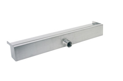 PRIMROSE STAINLESS STEEL WATERFALL BLADE CASCADE - SHEER DESCENT - REAR ...