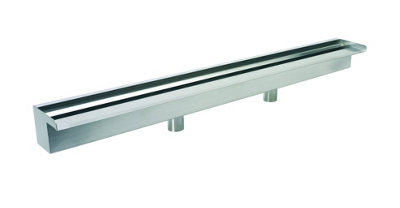Buy Primrose Stainless Steel Waterfall Blade Cascade (Sheer descent) at B&Q
