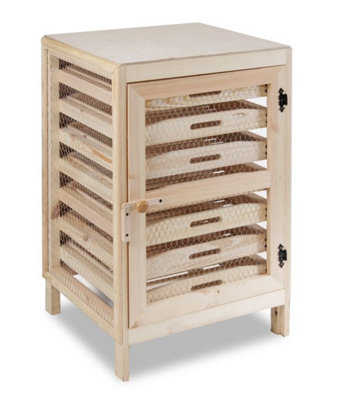 Primrose Traditional Apple Storage Rack with 7 Drawers 91cm x 58.5 x 53cm
